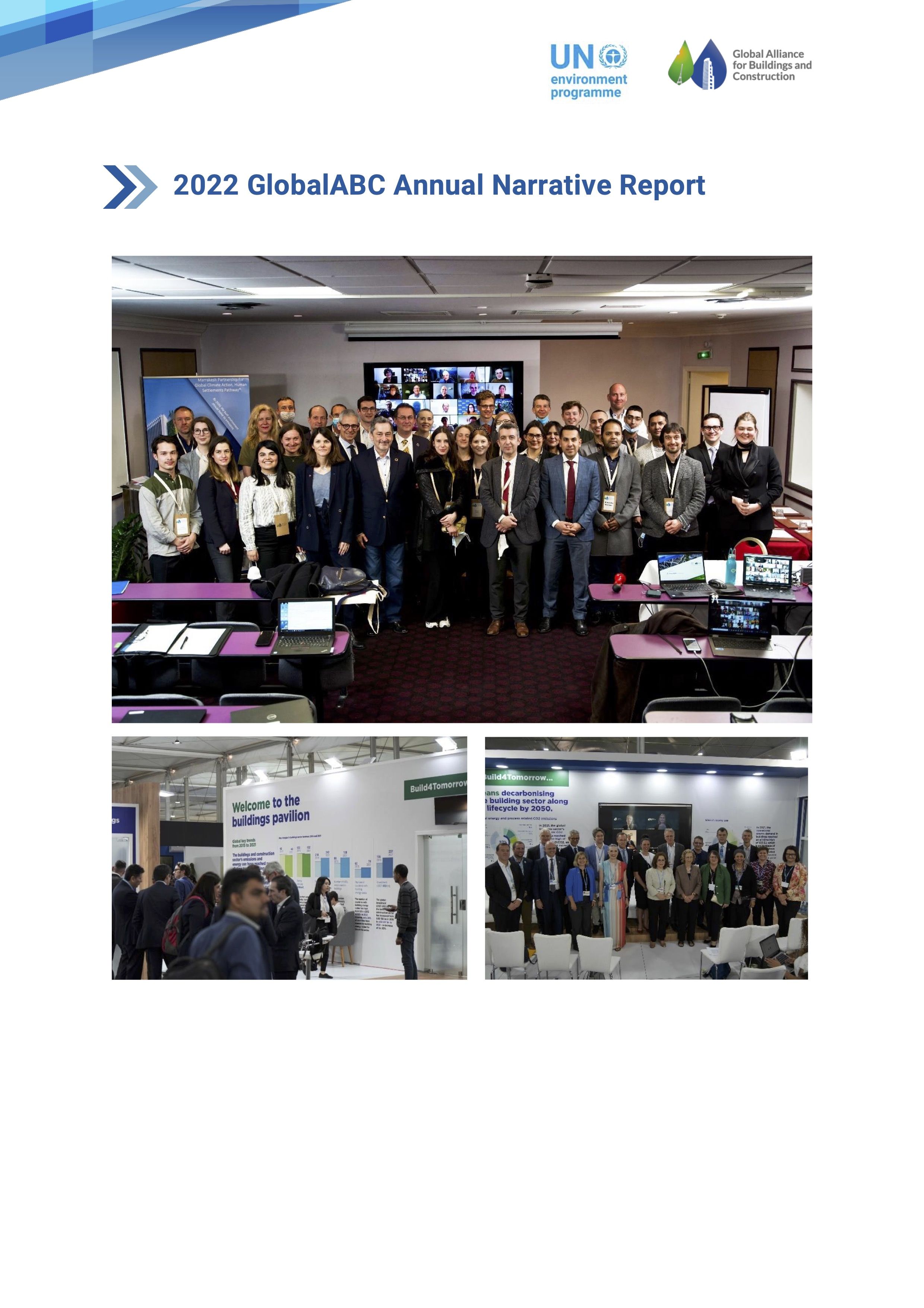 2022 GlobalABC Annual Narrative Report | GlobalABC